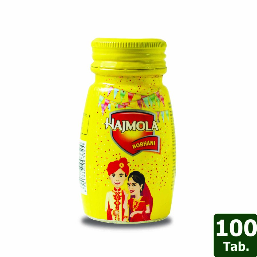 Dabur Hajmola Borhani 100 Tab. Bottle - Zang Mart Ltd